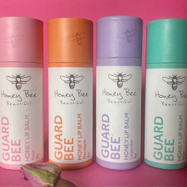 Guard Bee Beeswax Lip Balms | 100% Natural Skincare | Bee Friendly – Honey Bee Beautiful