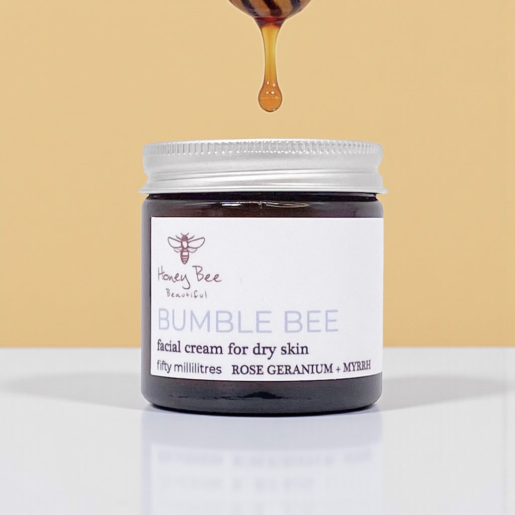 Bumble Bee Face Cream for Dry Skin | Raw Honey Natural Skincare – Honey ...