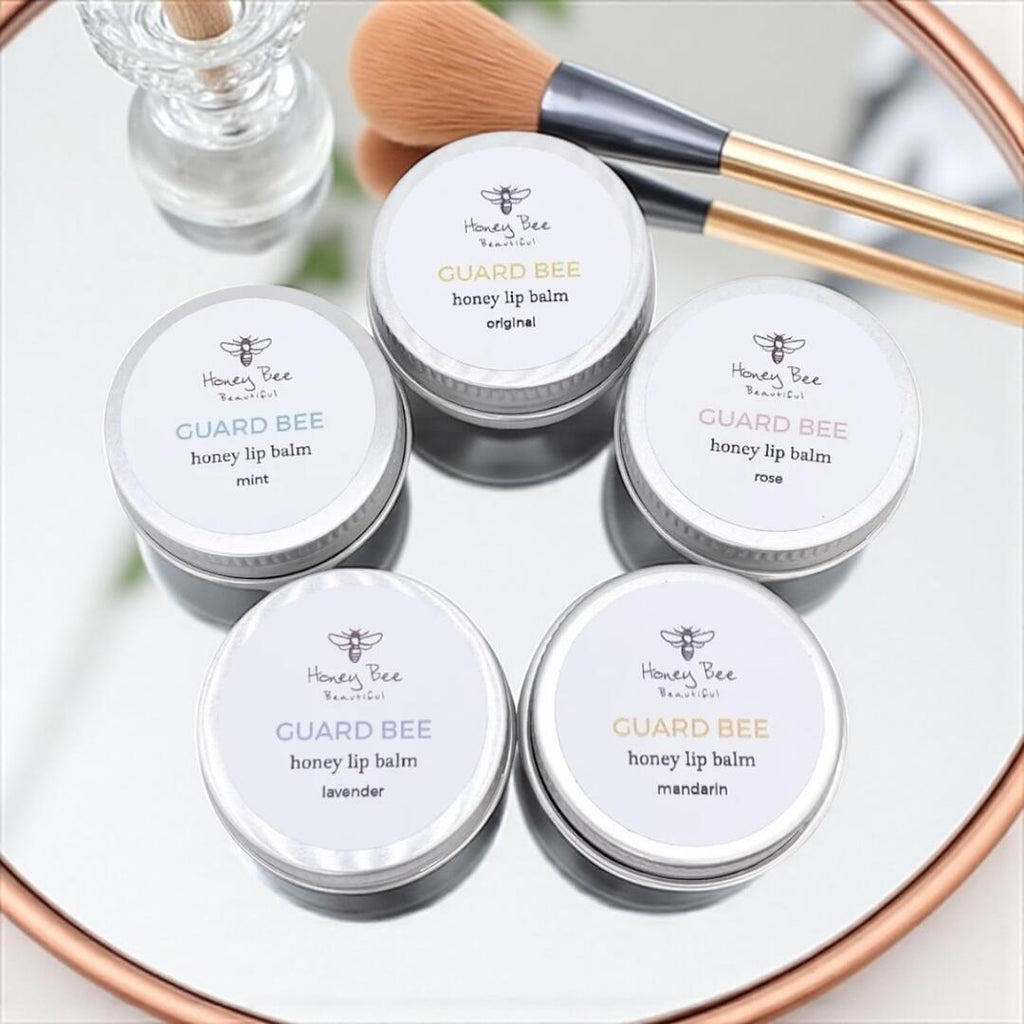 Guard Bee Lip Balm Selection Box | Raw Honey Skincare – Honey Bee Beautiful