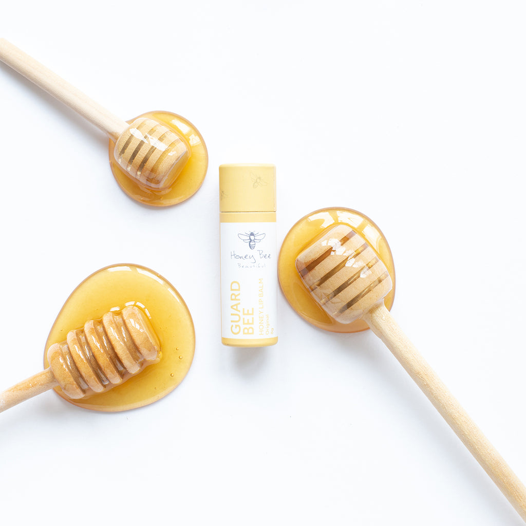 Guard Bee Beeswax Lip Balms | From Hive to Skin | Raw Honey Skincare ...