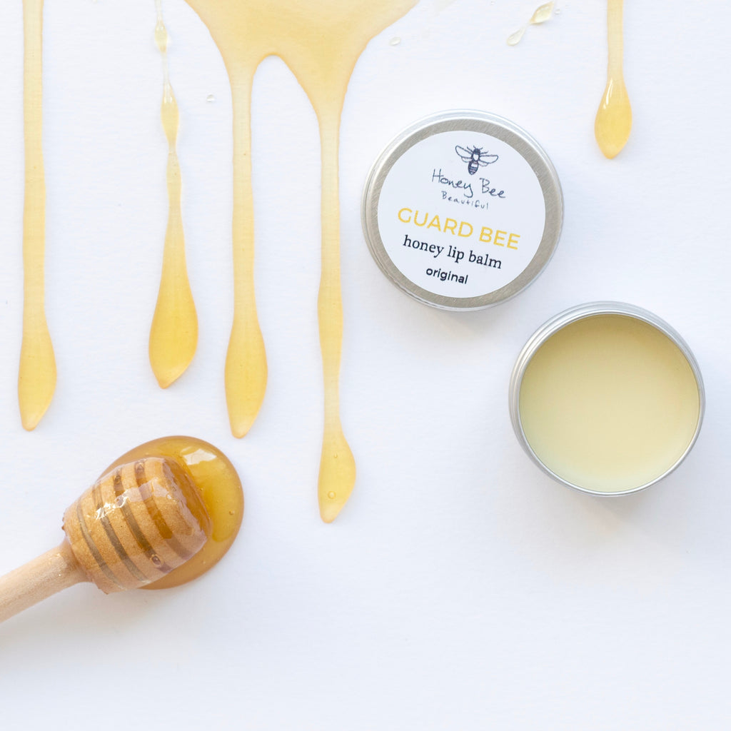 Guard Bee Beeswax Lip Balms | From Hive to Skin | Raw Honey Skincare ...
